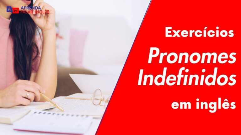 Exercícios sobre o Pronomes pessoais em inglês – Personal Pronouns
